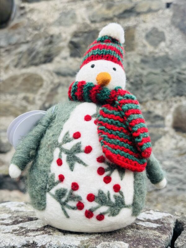 Fiona Walker Felt Snowman Tree Topper | Medi Gifts